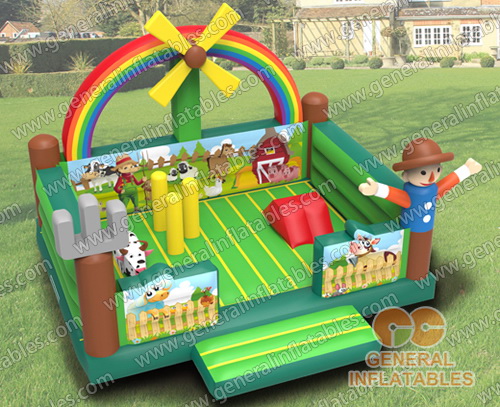 Farm Bouncy Castle | Inflatable Combos | Products | generalinflatables