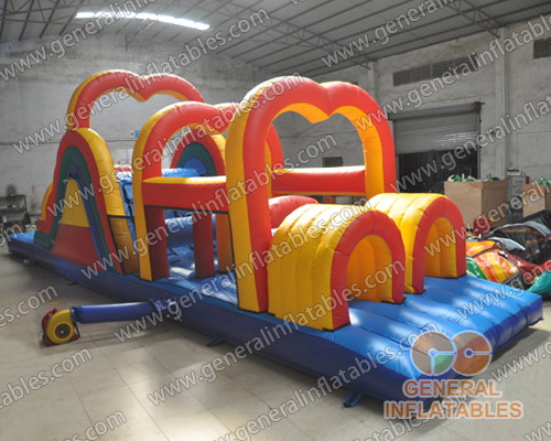 Inflatable Ninja Warrior Course | Obstacle Courses | Products ...