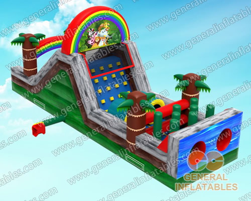 Forest Obstacle Course | Obstacle Courses | Products | generalinflatables