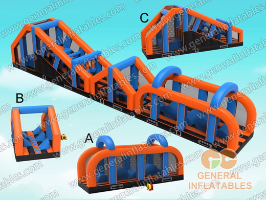 Red Yellow Blue Obstacle Course | Obstacle Courses | Products ...