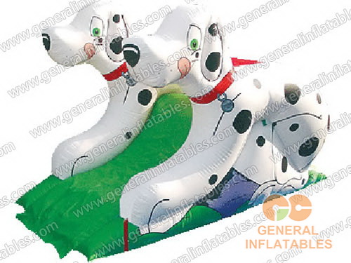 Double Dogs Slide | Inflatable Slides | Products | generalinflatables