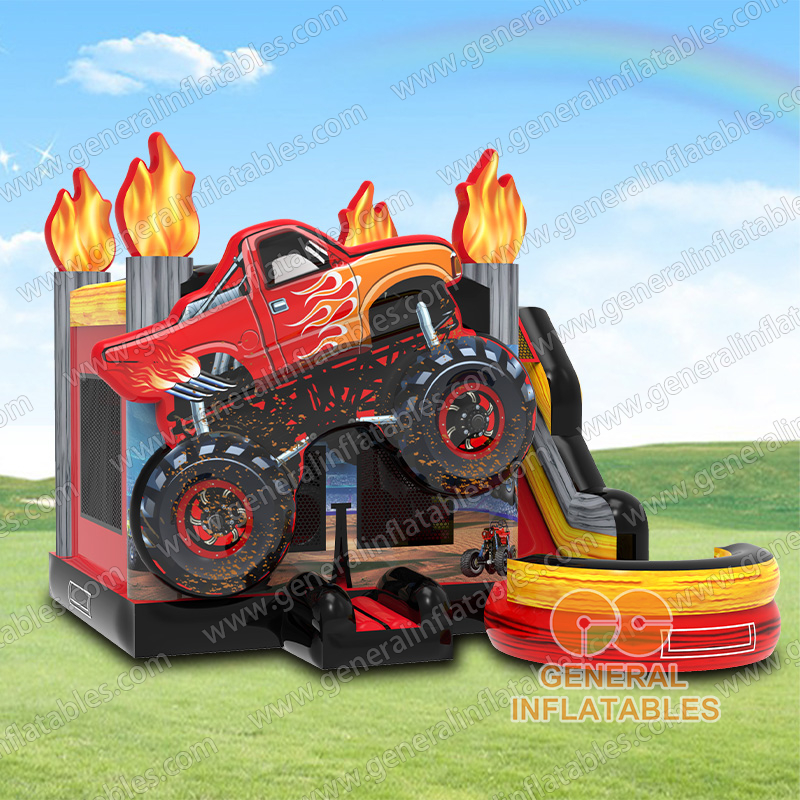 Monster Truck Water Combo | Water Combos | Products | generalinflatables