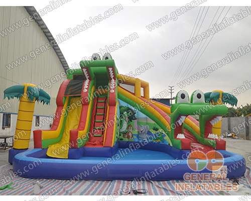 Crocodile Water Park | Inflatable Water Slides | Products ...