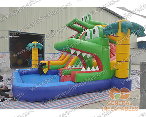 Crocodile Water Park | Inflatable Water Slides | Products ...