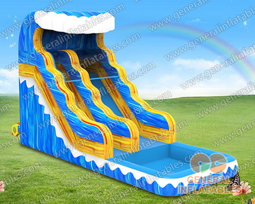 Blue Wave Water Slide | Inflatable Water Slides | Products ...